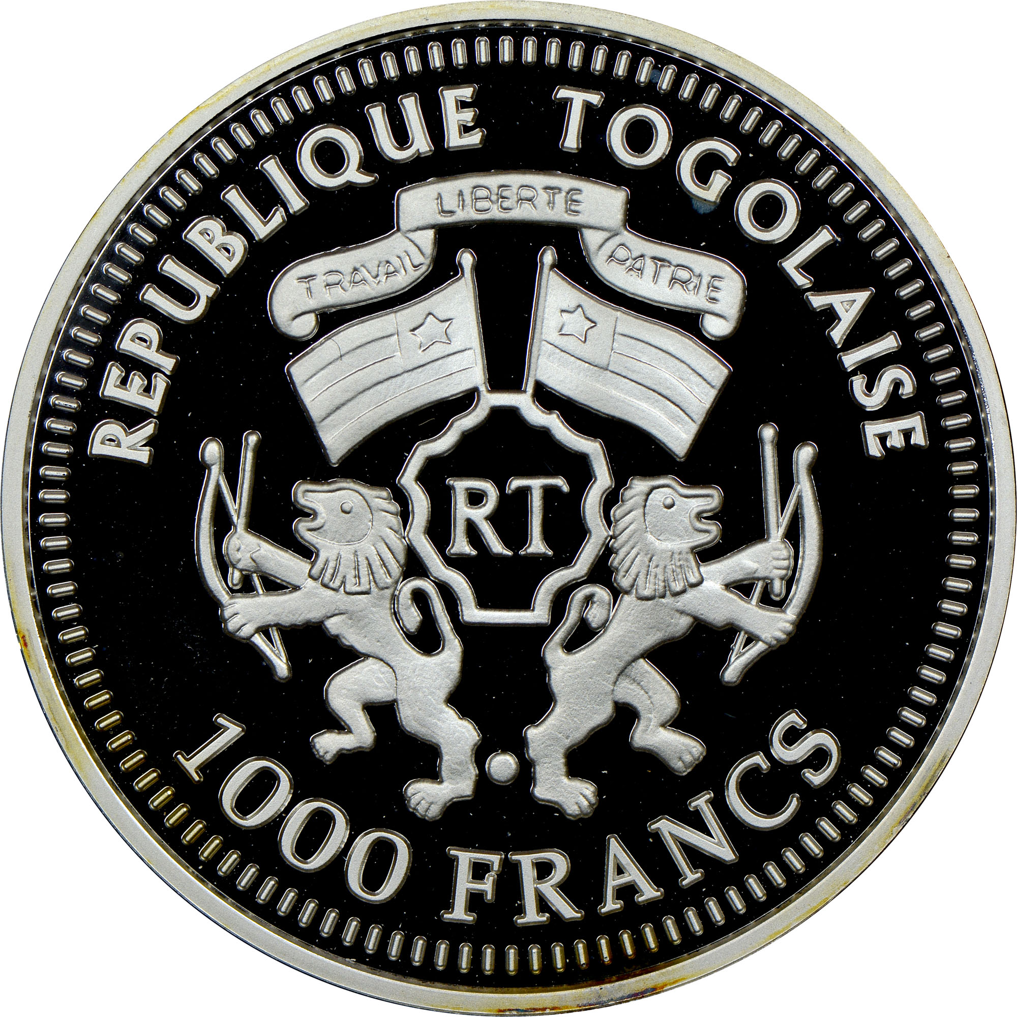Togo 1000 Francs KM 35 Prices & Values | NGC