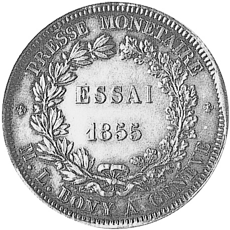 Switzerland 5 Francs X E5 Prices & Values | NGC