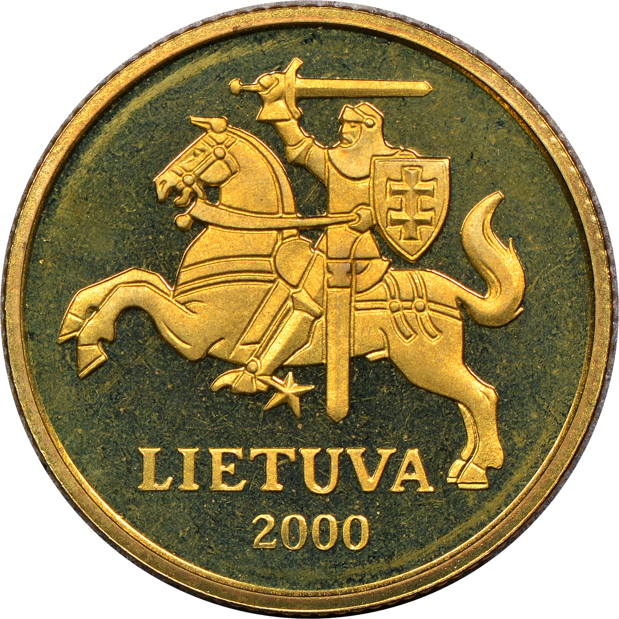 Lithuania 20 Centų KM 107 Prices & Values | NGC