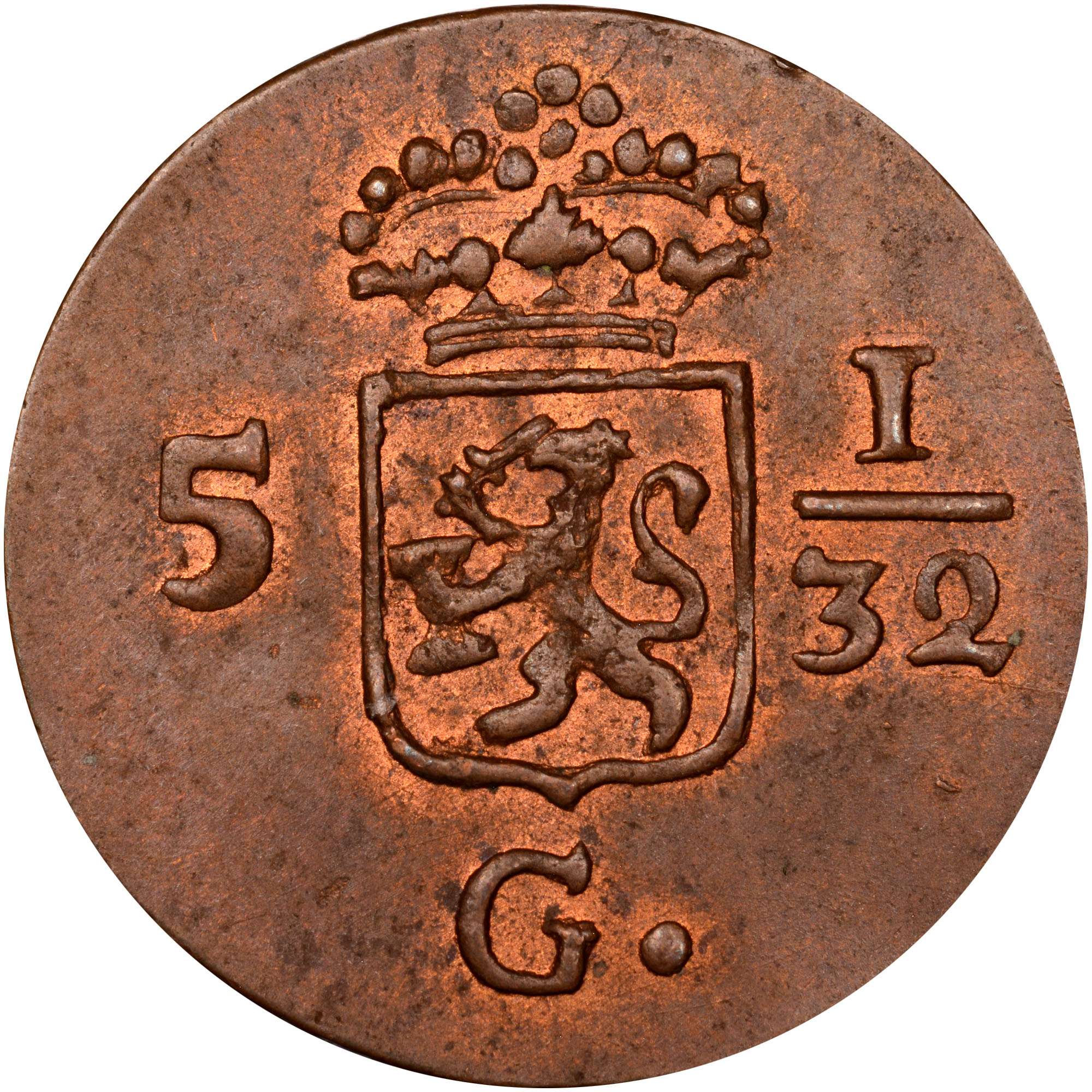 Netherlands East Indies 1/2 Duit KM 75 Prices & Values | NGC