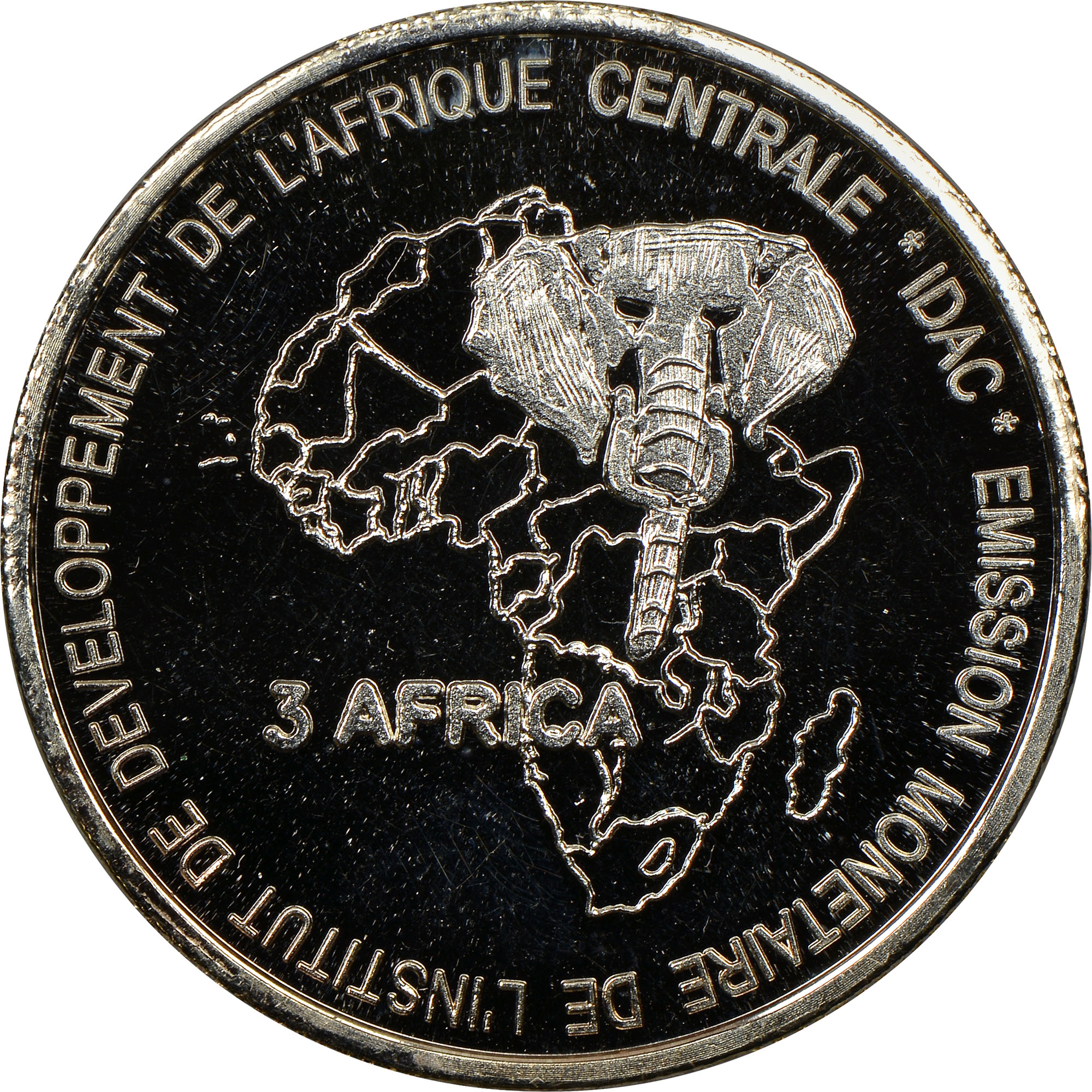 Central African Republic 4500 CFA-3 Africa X 13b Prices & Values | NGC