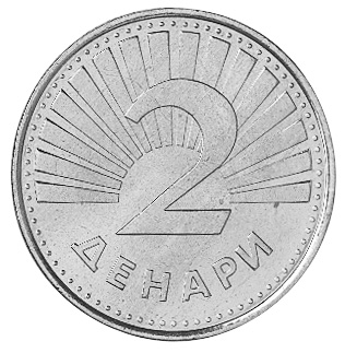 Macedonia 2 Denari KM 3 Prices & Values | NGC