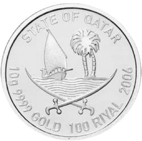 Qatar 100 Riyals KM 21 Prices & Values | NGC