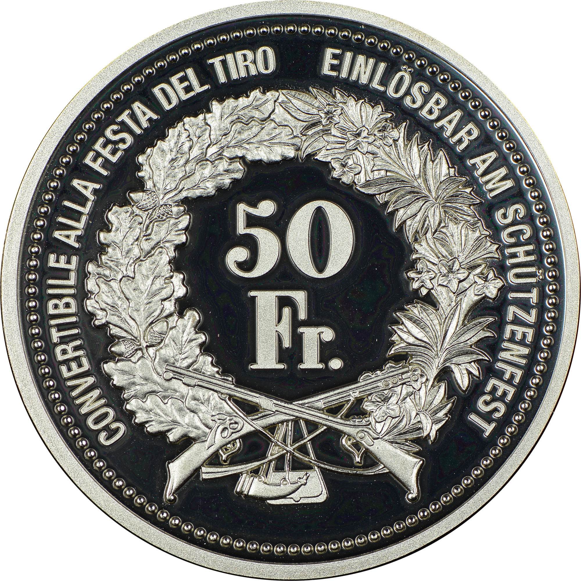 Switzerland 50 Francs X S69 Prices & Values | NGC