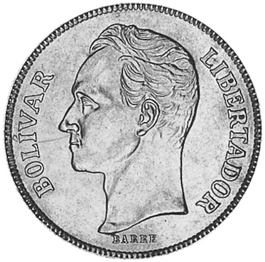 Venezuela 5 Bolivares Y 53.1 Prices & Values | NGC