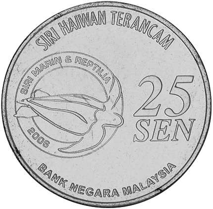 Malaysia 25 Sen KM 108 Prices & Values | NGC