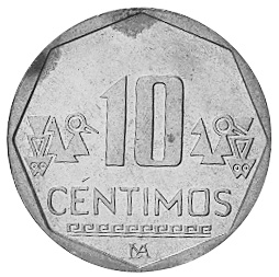 Peru 10 Centimos KM 305.4 Prices & Values | NGC
