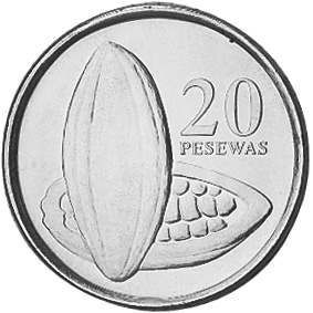Ghana 20 Pesewas KM 40 Prices & Values | NGC
