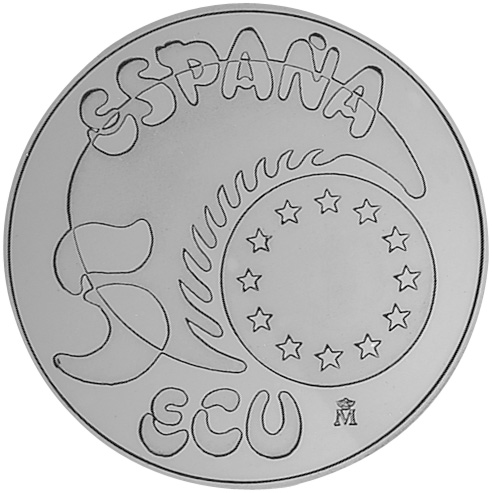 Spain 5 ECU X M24 Prices & Values | NGC
