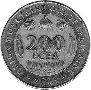 West African States 200 Francs KM 14 Prices & Values | NGC