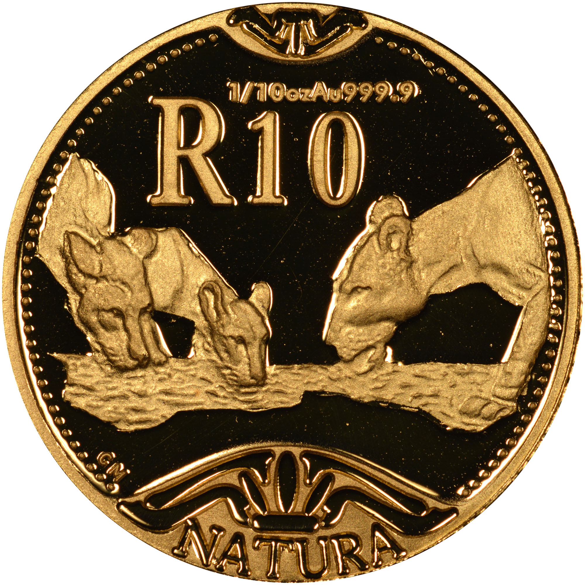 South Africa 10 Rand KM 414 Prices & Values | NGC