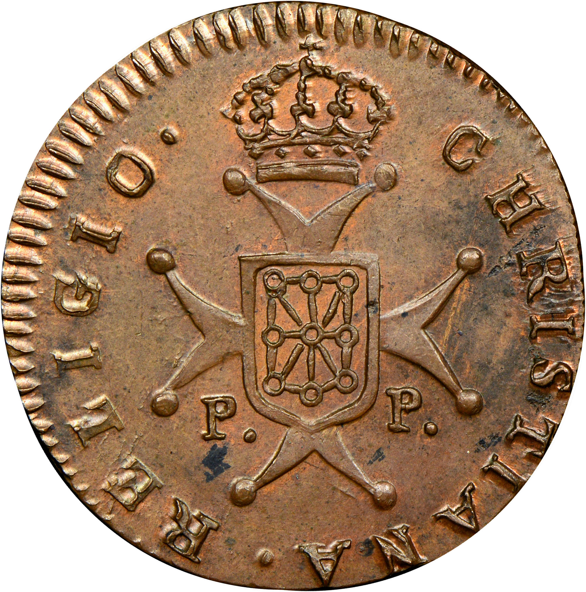 Spain NAVARRE 3 Maravedis KM 123 Prices & Values | NGC