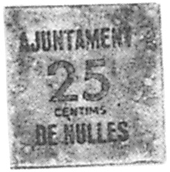 Spain Civil War NULLES 25 Centimos KM 3 Prices & Values | NGC