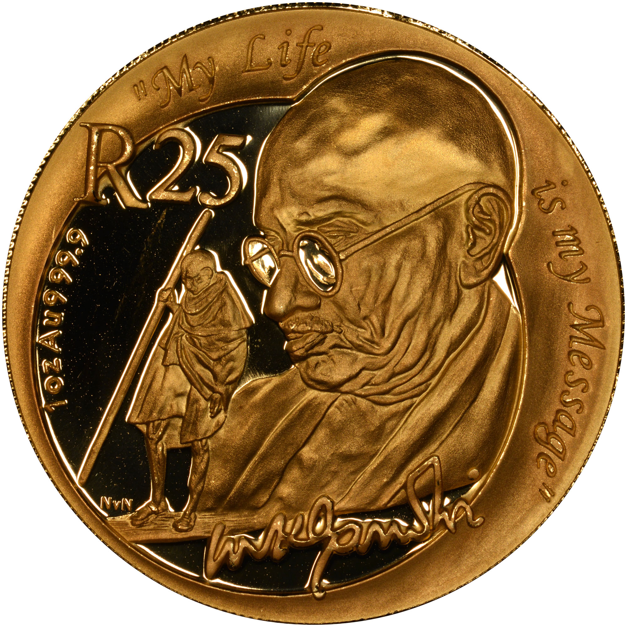 South Africa 25 Rand KM 453 Prices & Values | NGC