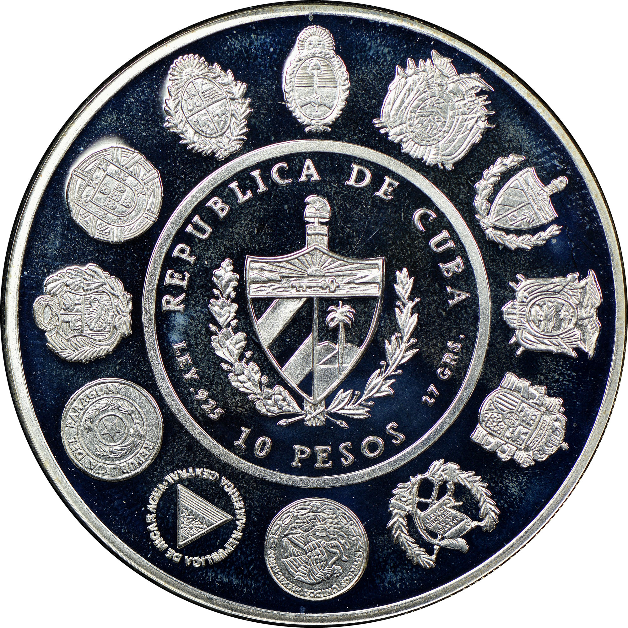 Cuba 10 Pesos KM 625 Prices & Values | NGC