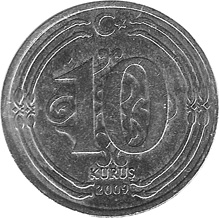 Turkey 10 Kurus KM 1241 Prices & Values | NGC