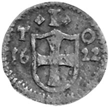German States TEUTONIC ORDER Pfennig KM 52 Prices & Values | NGC