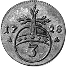 German States GOSLAR 3 Pfennig KM 77 Prices & Values | NGC