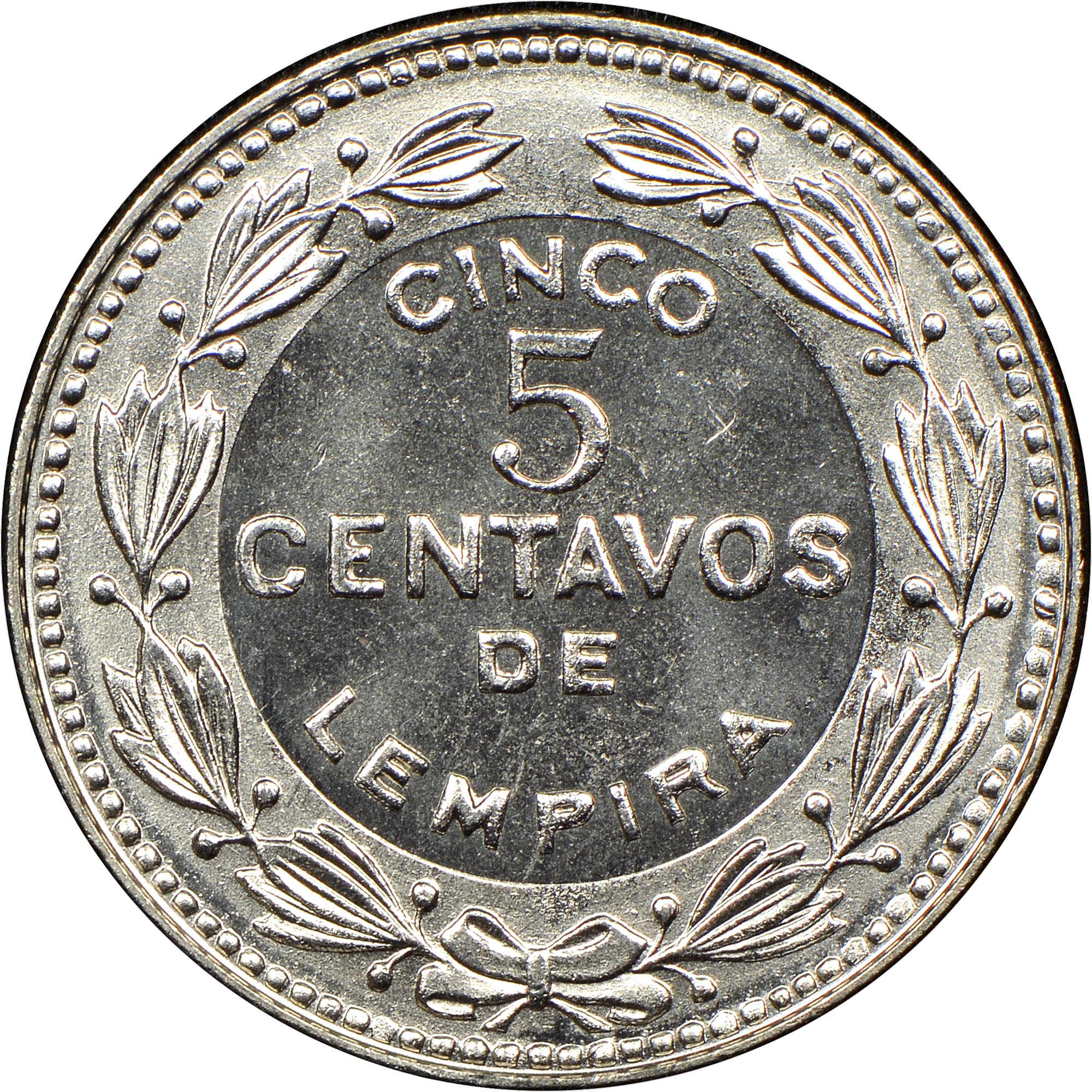 Honduras 5 Centavos KM 72.2 Prices & Values | NGC