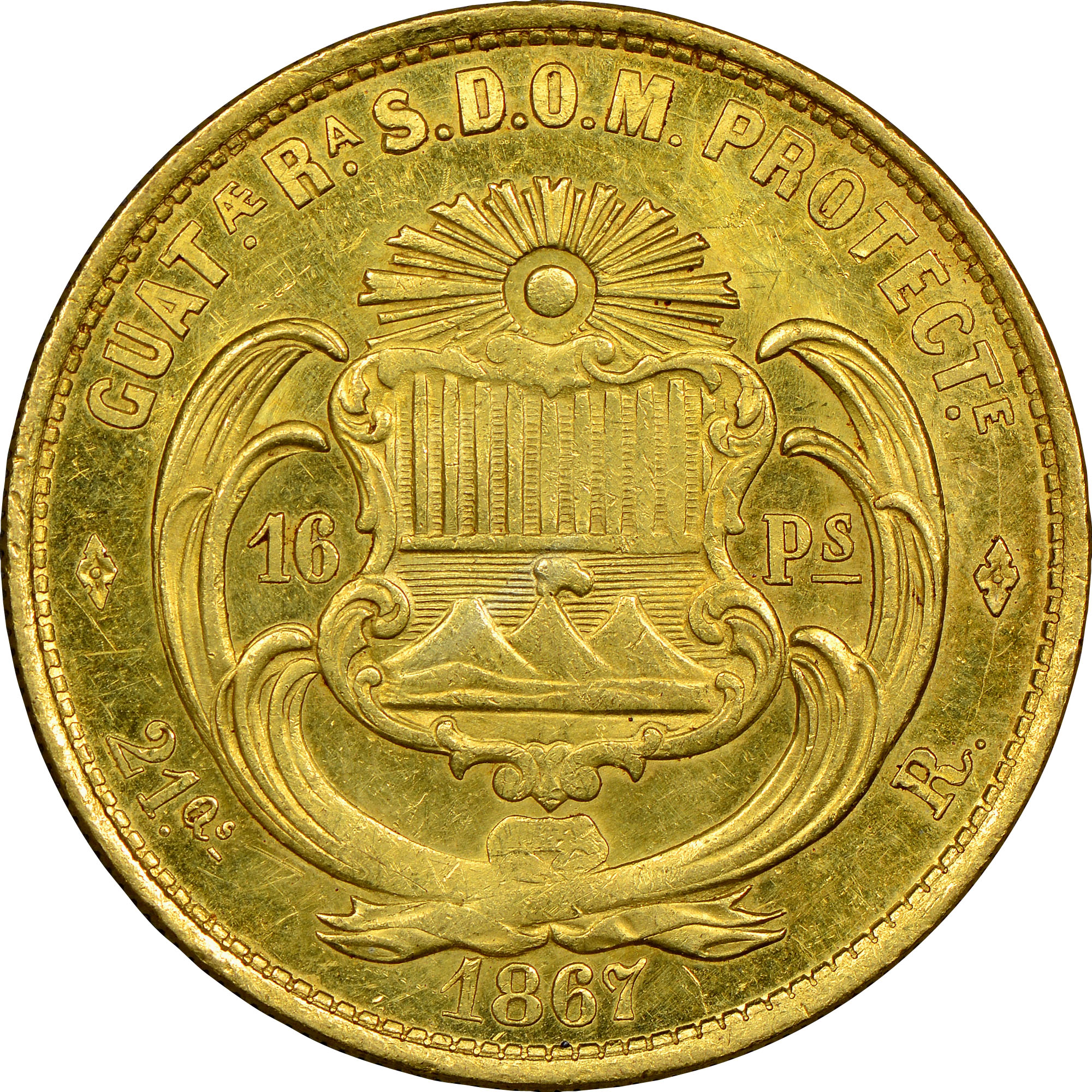 Guatemala 16 Pesos KM 188 Prices & Values | NGC