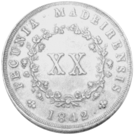 Madeira Islands 20 Reis KM 3 Prices & Values | NGC