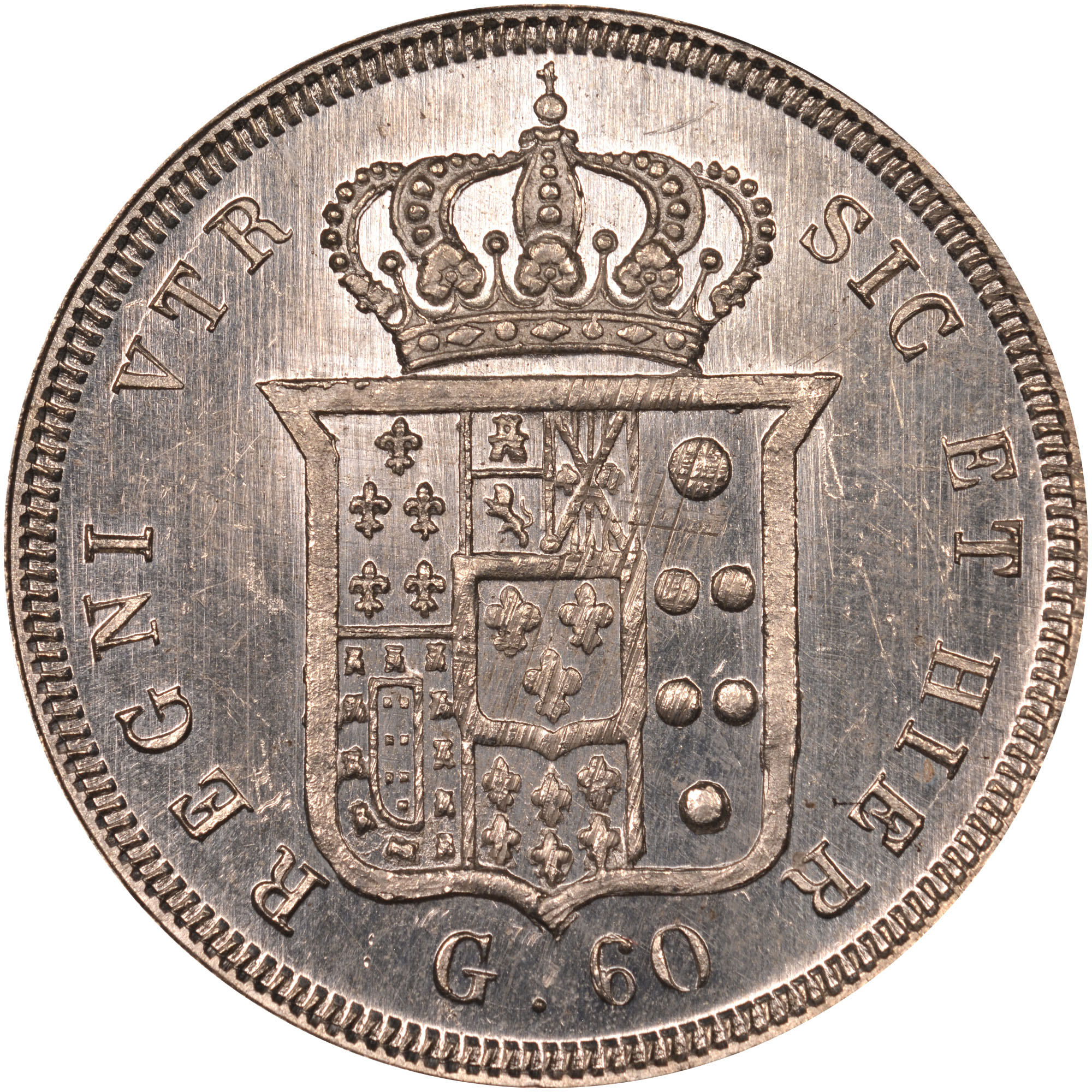 Italian States NAPLES 60 Grana KM 351 Prices & Values | NGC