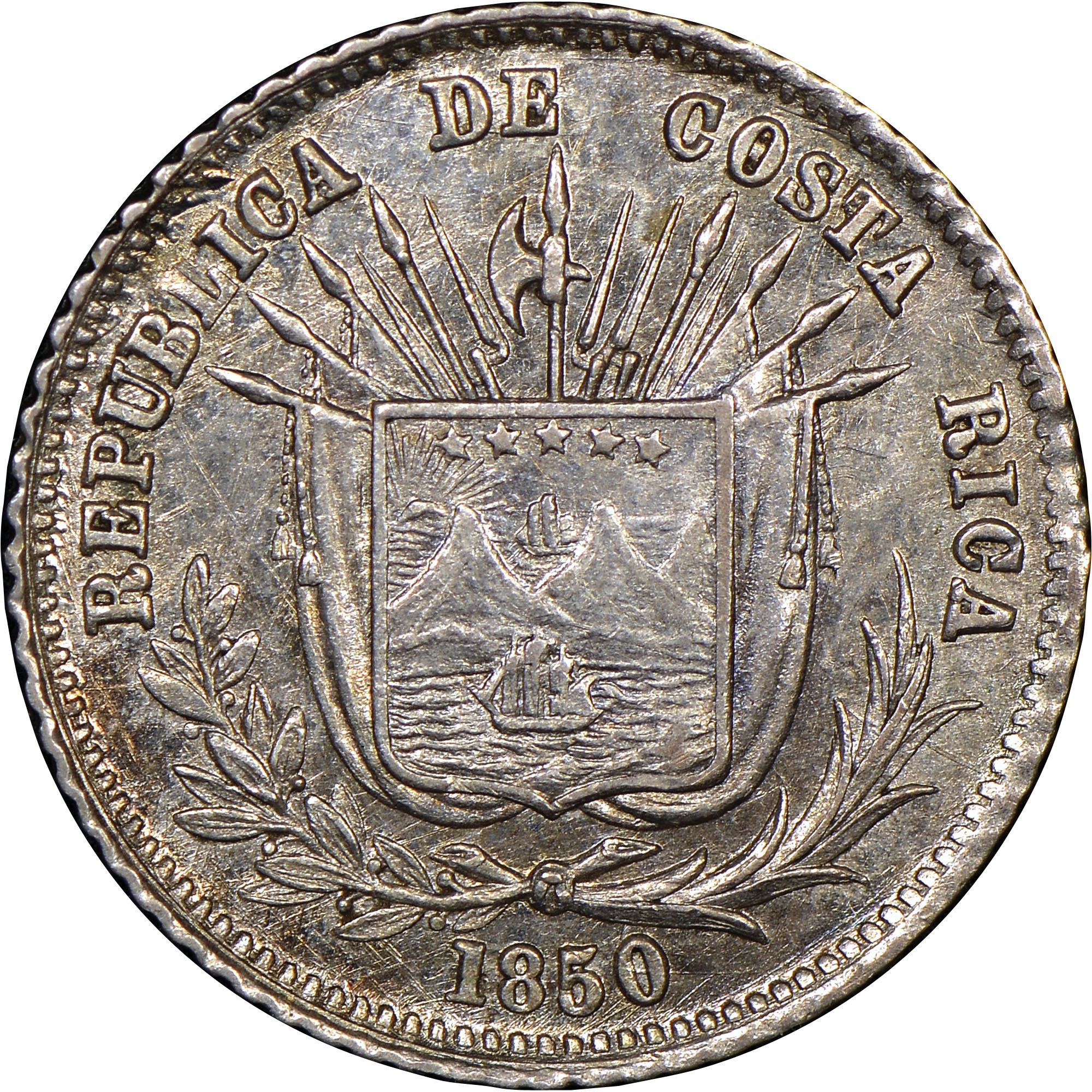 Costa Rica 1/16 Peso KM 101 Prices & Values | NGC