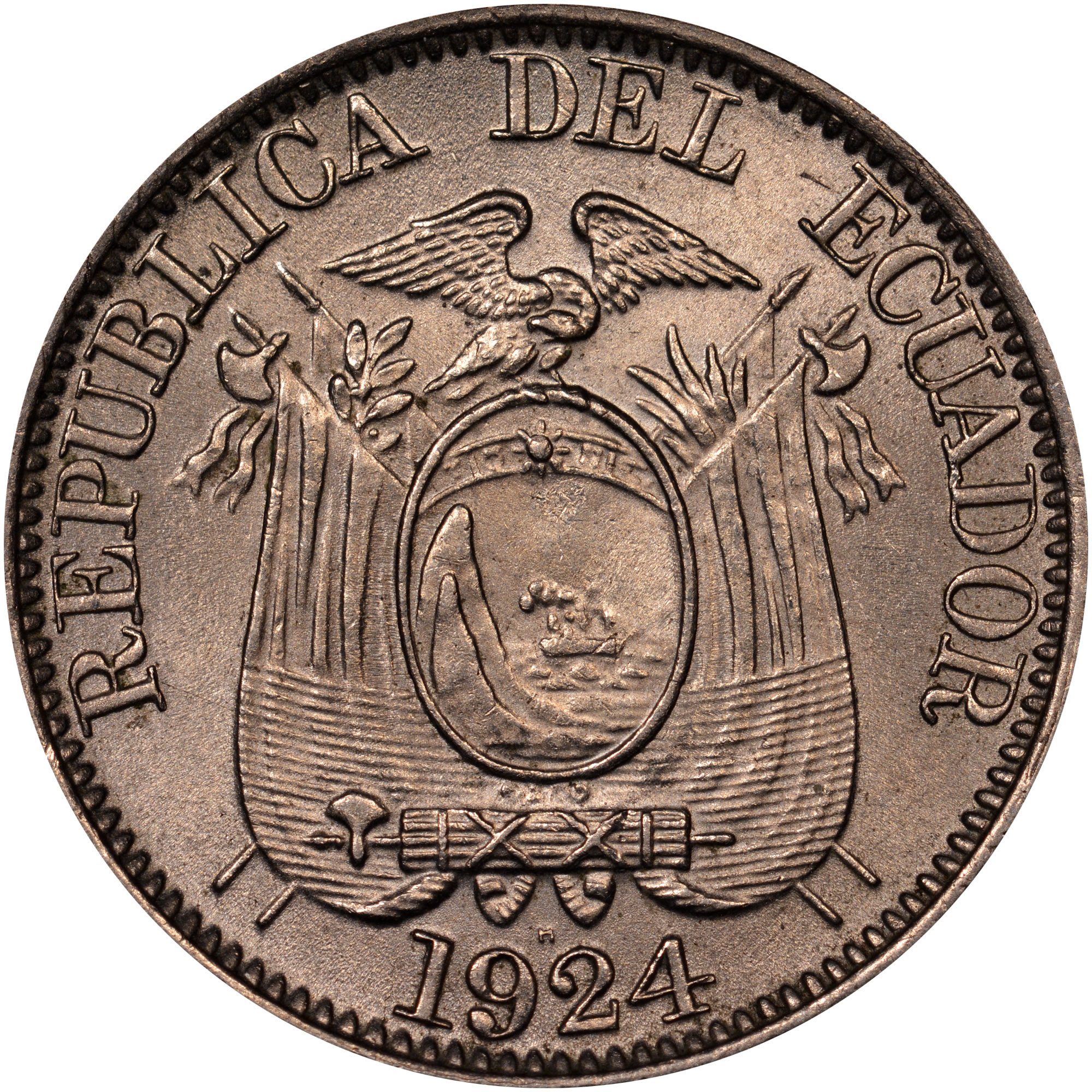 Ecuador 10 Centavos KM 66 Prices & Values | NGC