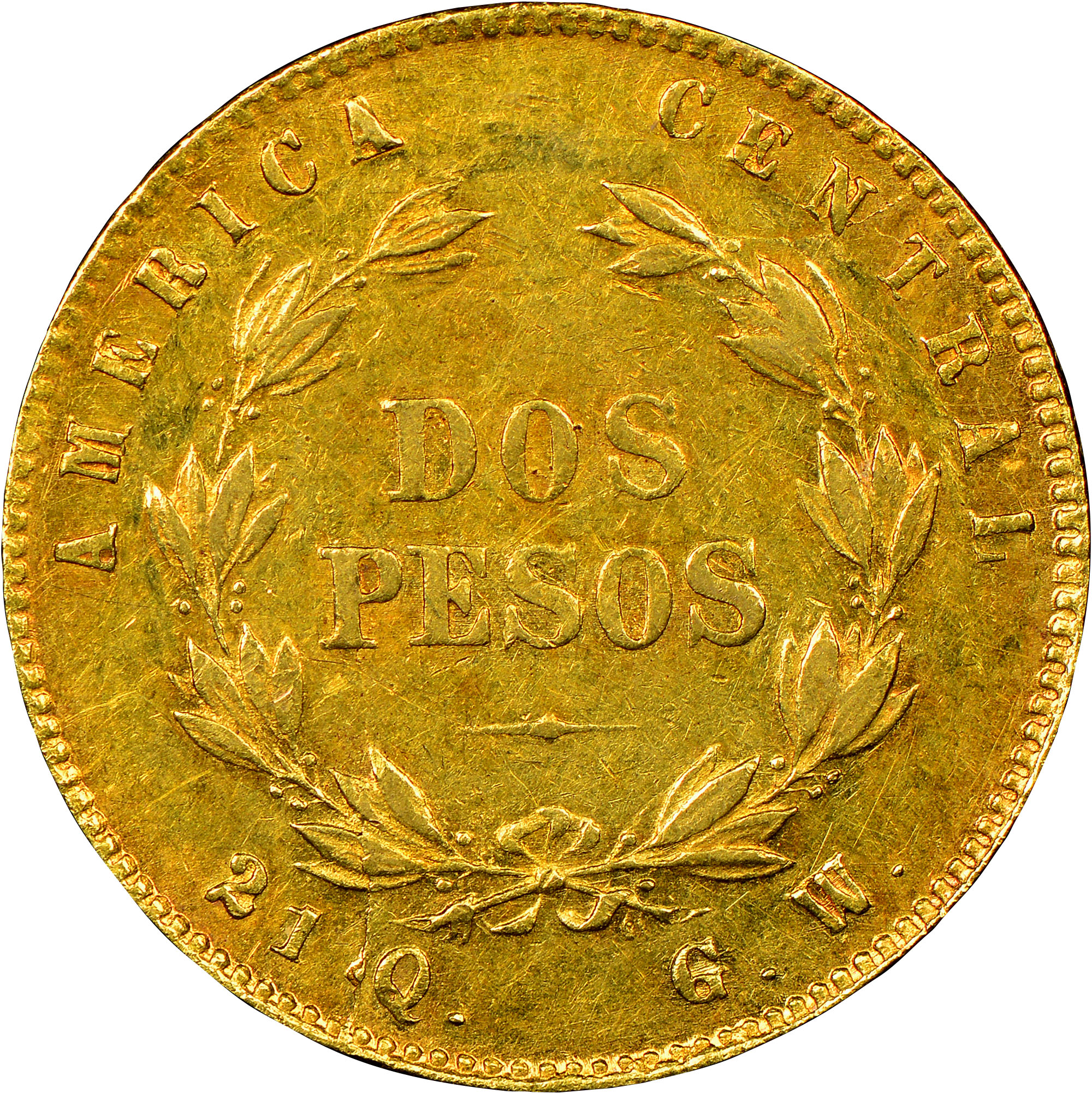 Costa Rica 2 Pesos KM 122 Prices & Values | NGC