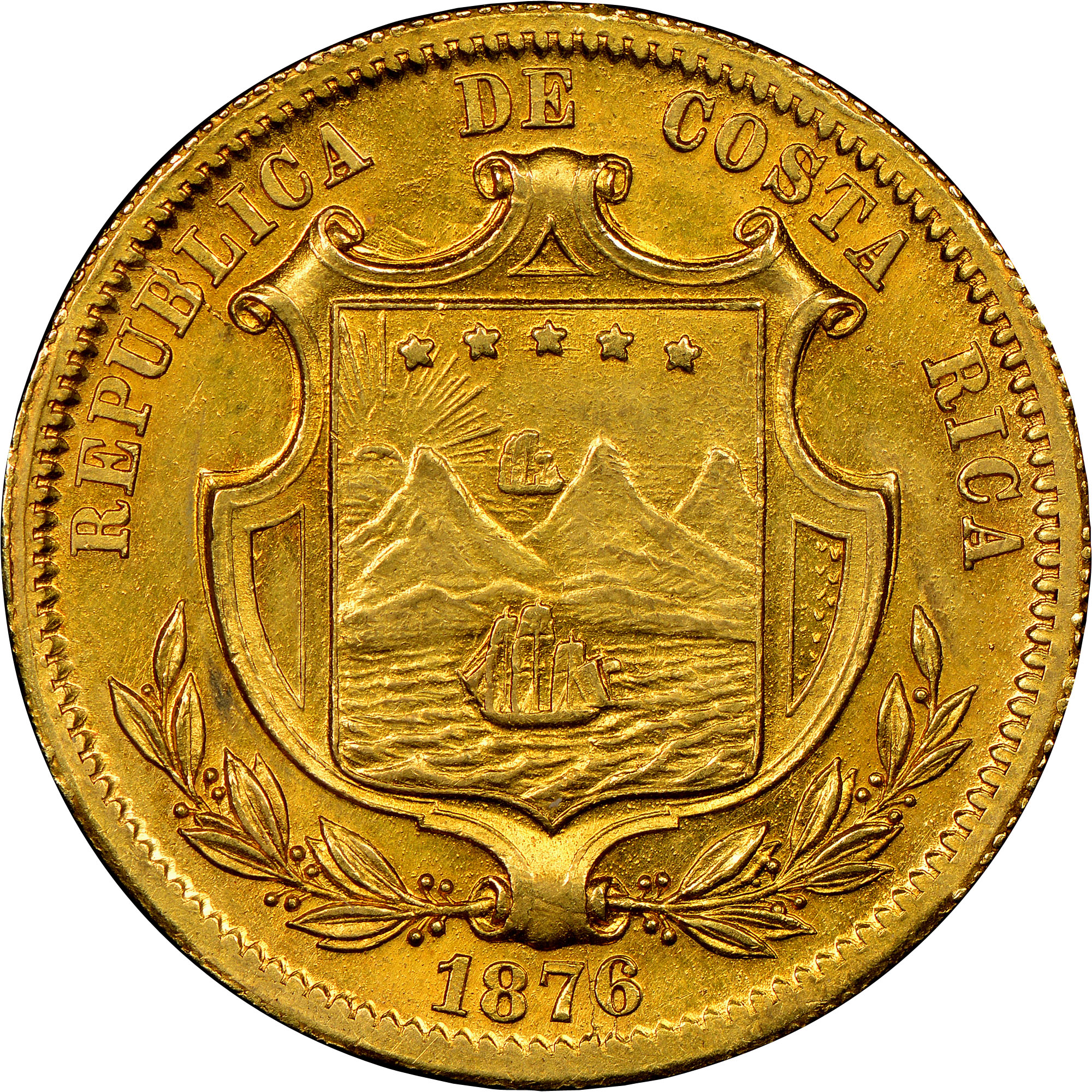 Costa Rica 10 Pesos KM 123 Prices & Values | NGC