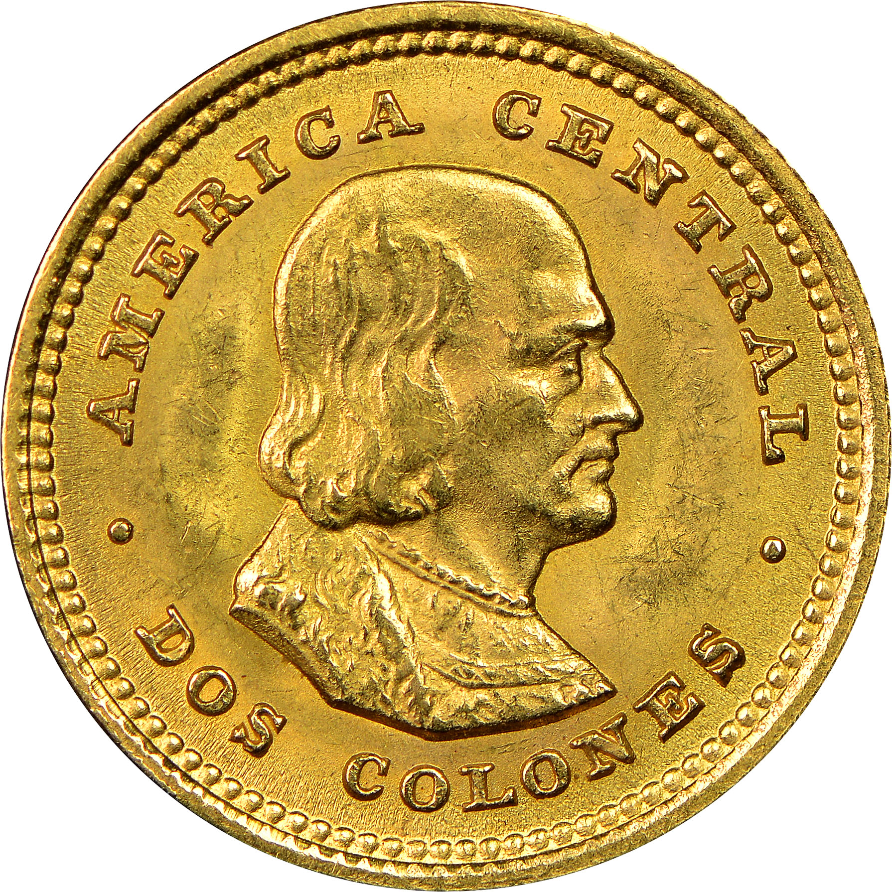 Costa Rica 2 Colones KM 139 Prices Values NGC