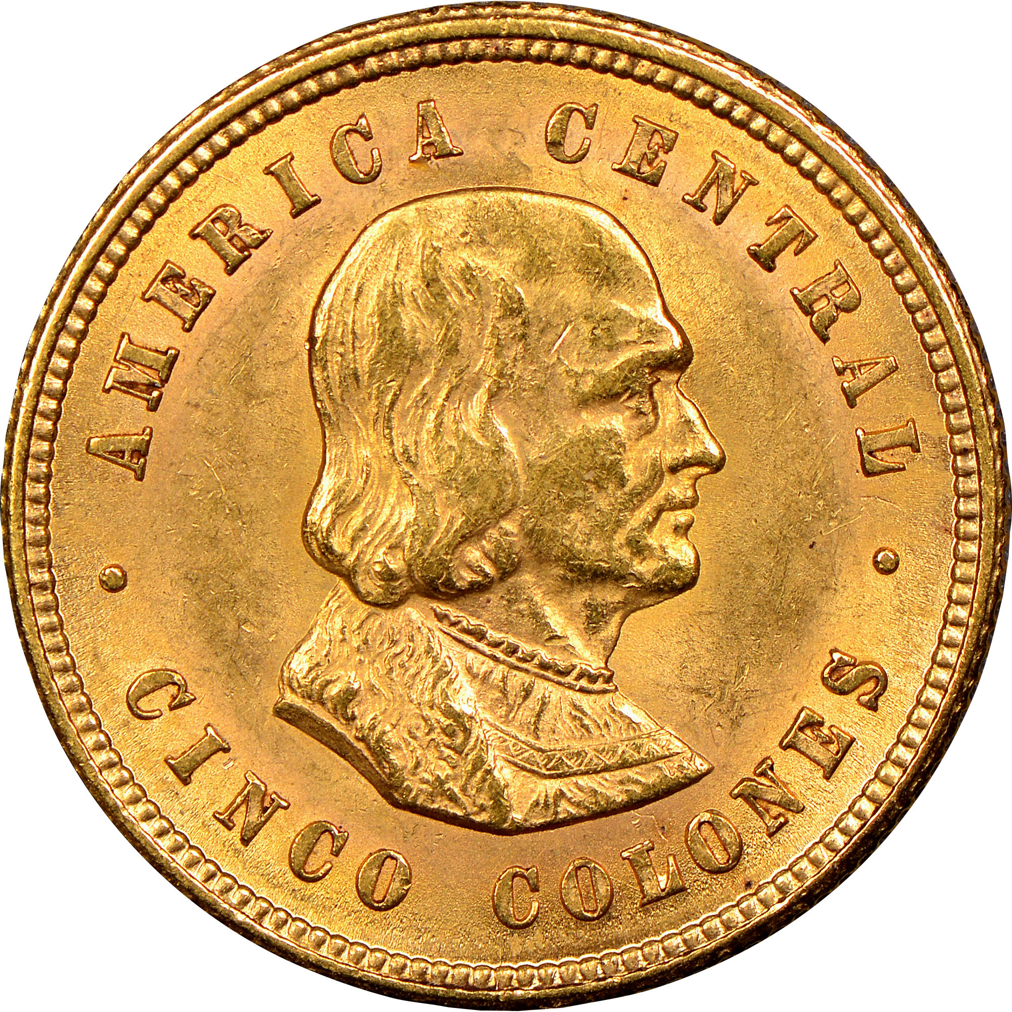 Costa Rica 5 Colones KM 142 Prices & Values | NGC