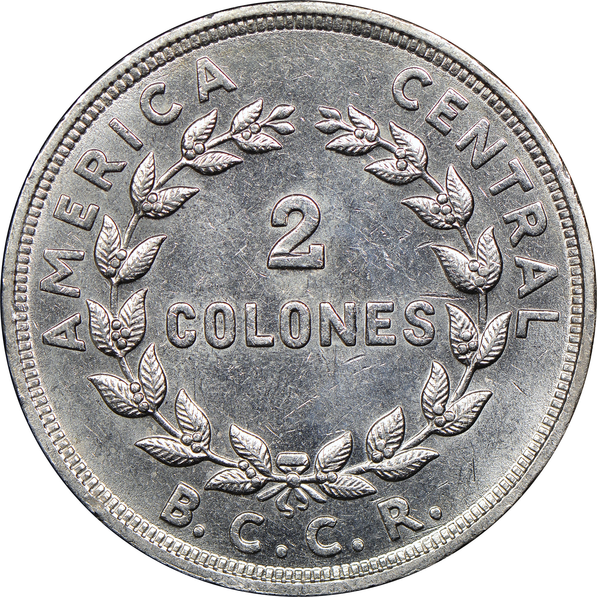 Costa Rica 2 Colones KM 187.2 Prices & Values | NGC