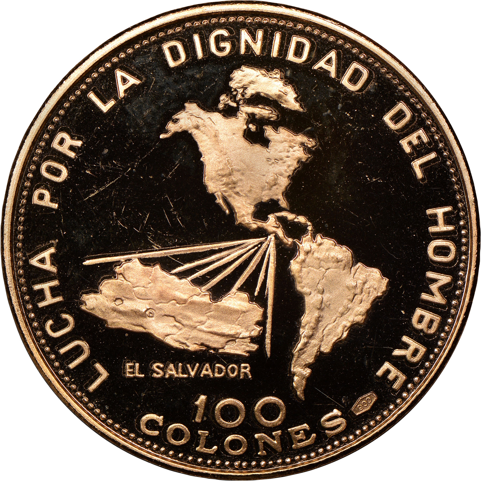El Salvador 100 Colones KM 145 Prices & Values | NGC