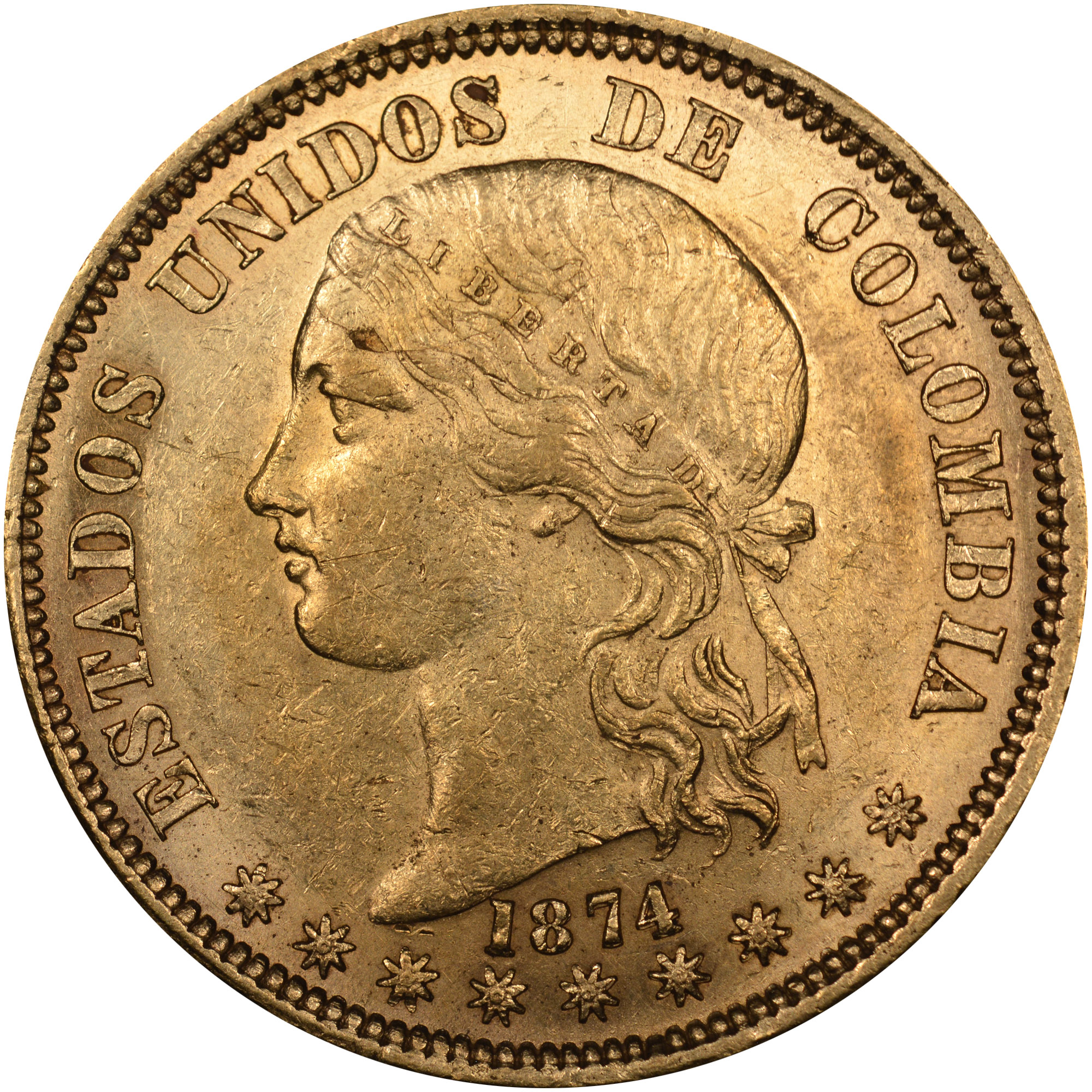 Colombia 20 Pesos KM 142.1 Prices & Values | NGC