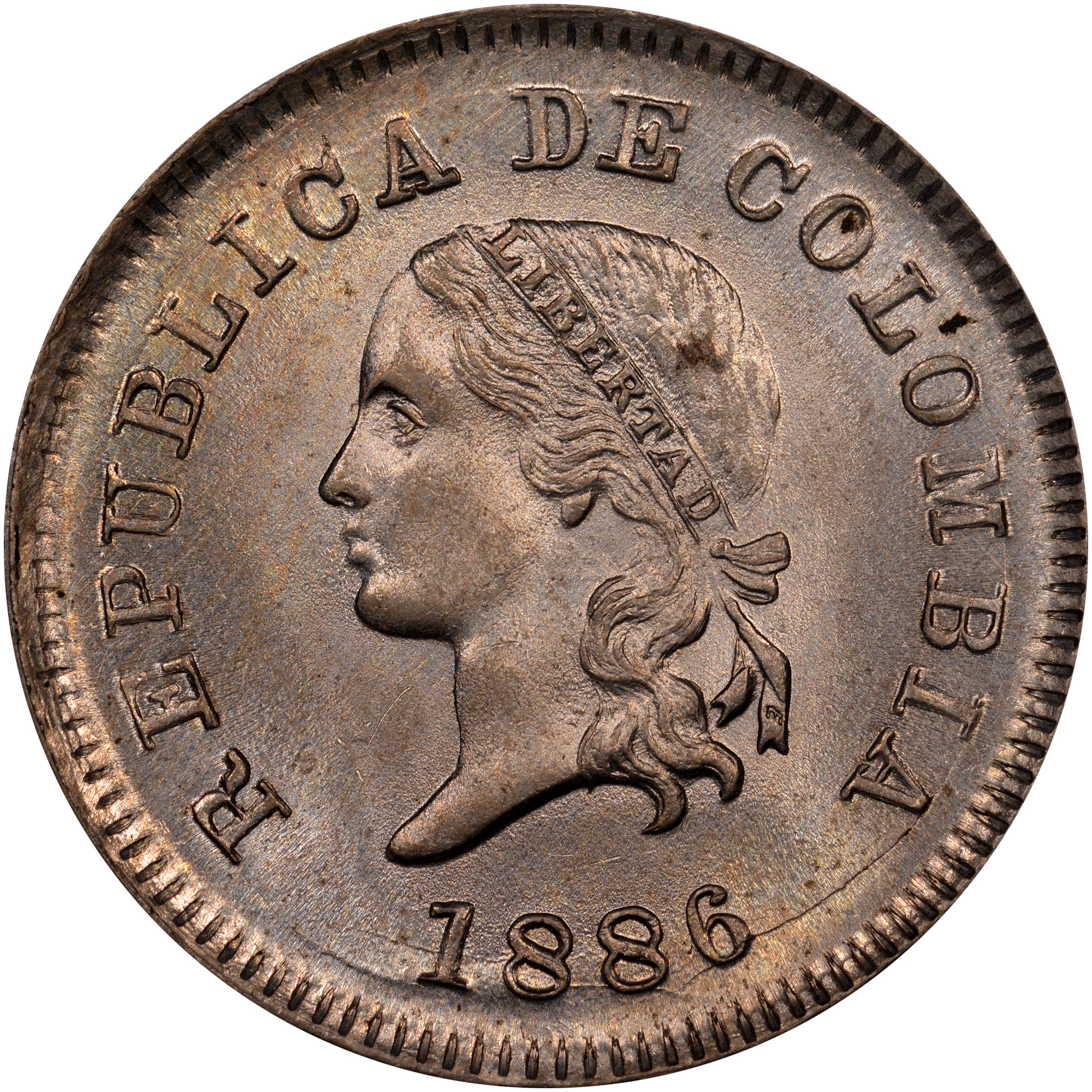 Colombia 5 Centavos KM 183.1 Prices & Values | NGC