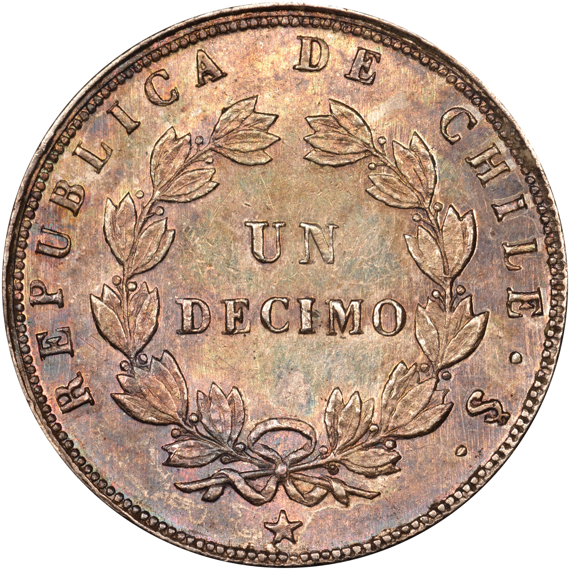 Chile Decimo KM 124 Prices & Values | NGC
