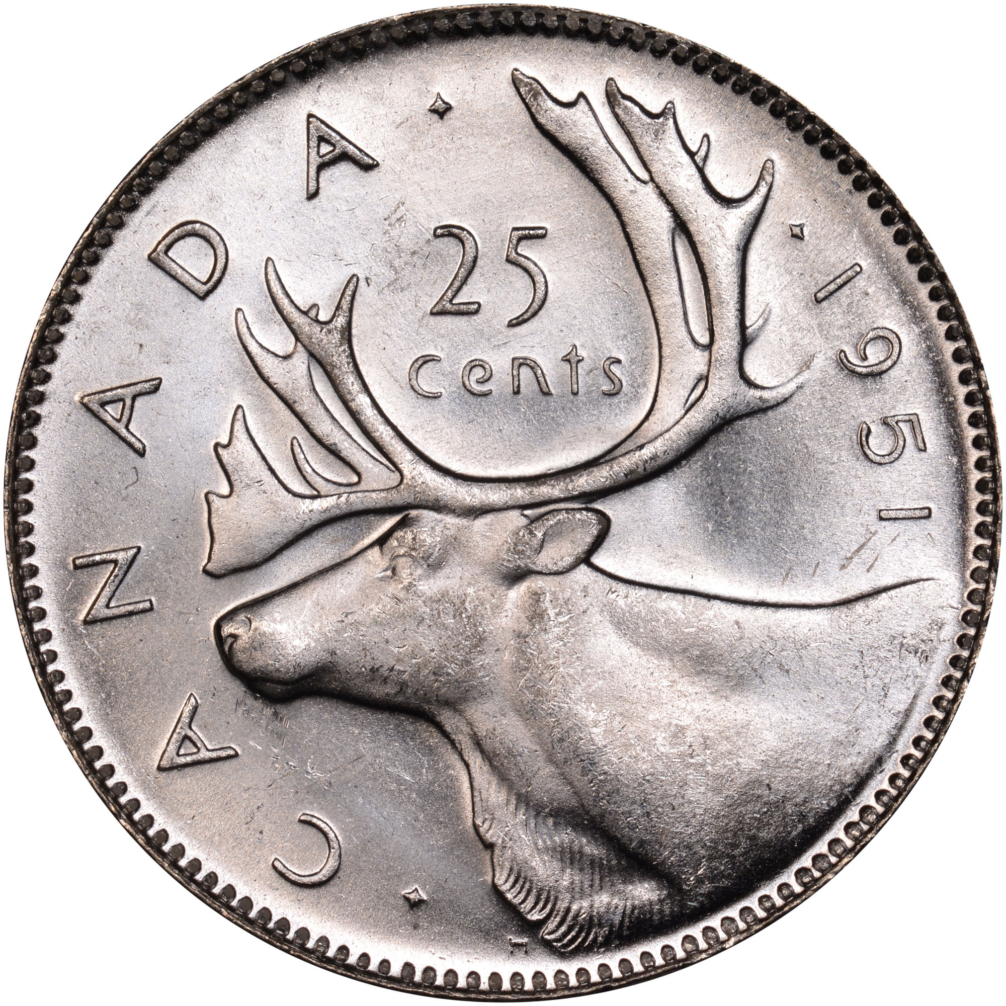Canada 25 Cents KM 44 Prices Values NGC