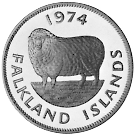 Falkland Islands 5 Pounds KM 9 Prices & Values | NGC