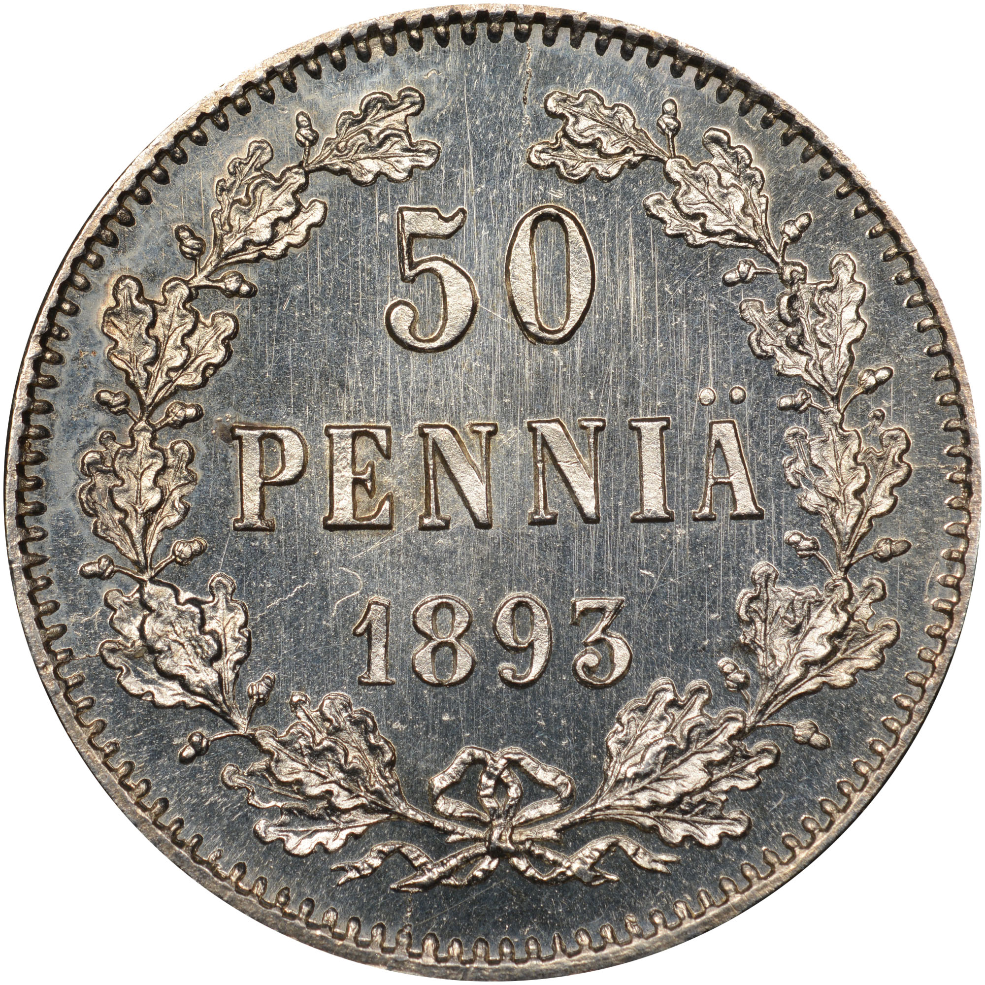 Finland 50 Penniä KM 2.2 Prices & Values | NGC