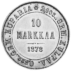 Finland 10 Markkaa KM 8.1 Prices & Values | NGC