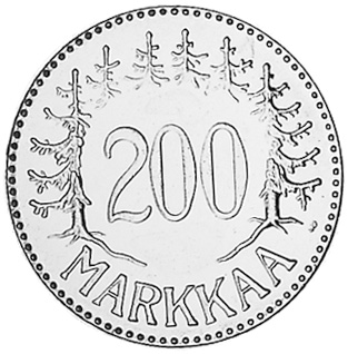 Finland 200 Markkaa KM 42 Prices & Values | NGC
