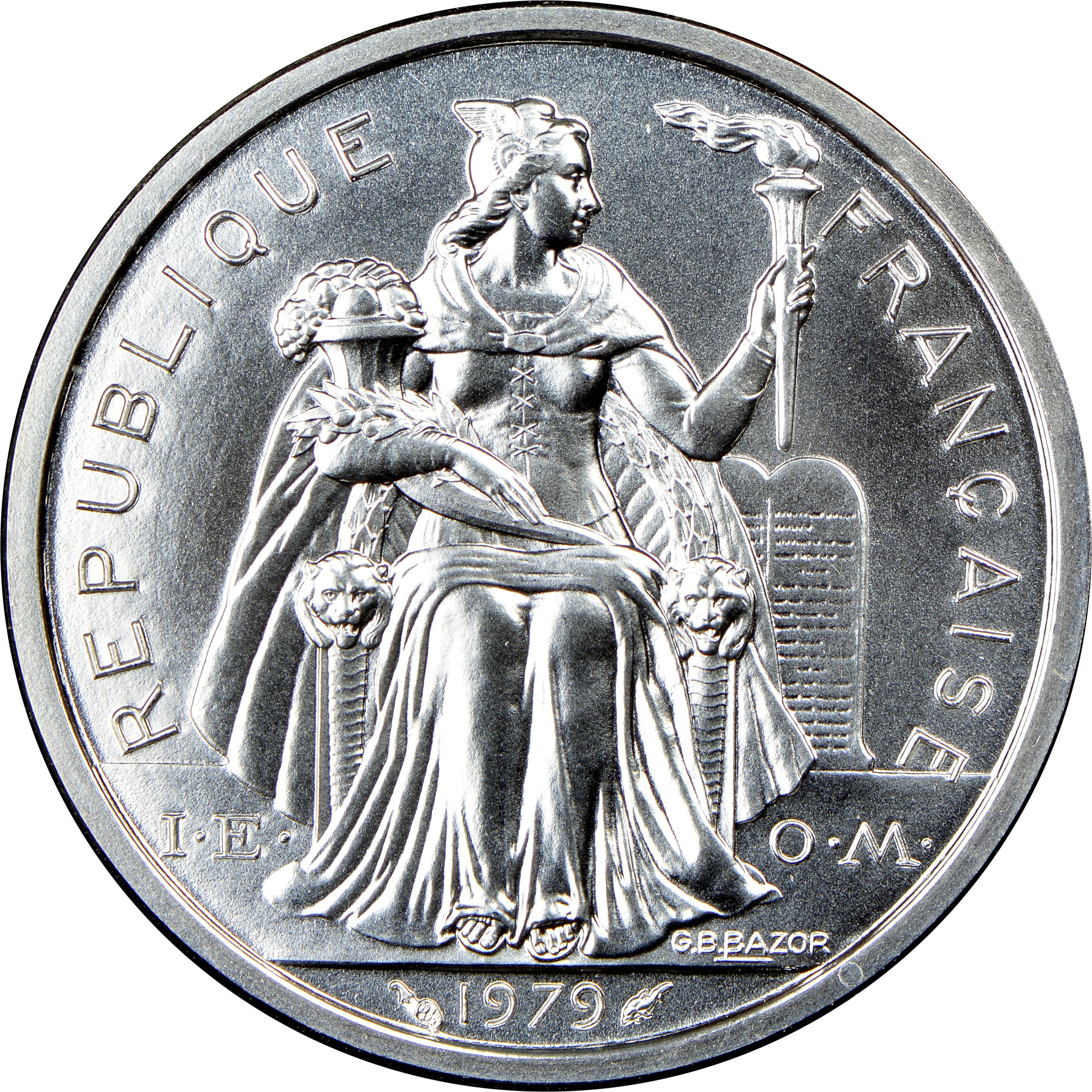 French Polynesia 2 Francs KM P13 Prices & Values | NGC