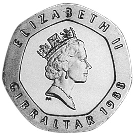 Gibraltar 20 Pence KM 16 Prices & Values | NGC