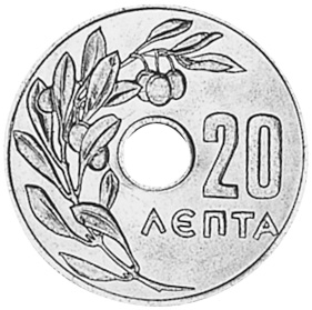 Greece 20 Lepta KM 79 Prices & Values | NGC