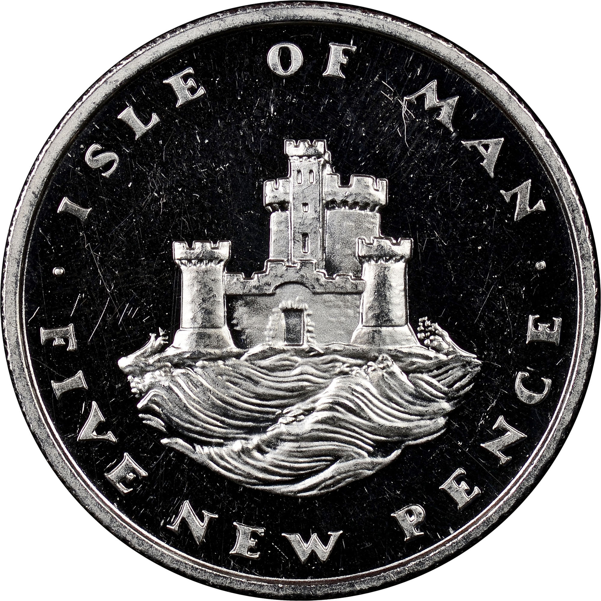Isle Of Man 5 New Pence KM 22b Prices & Values | NGC