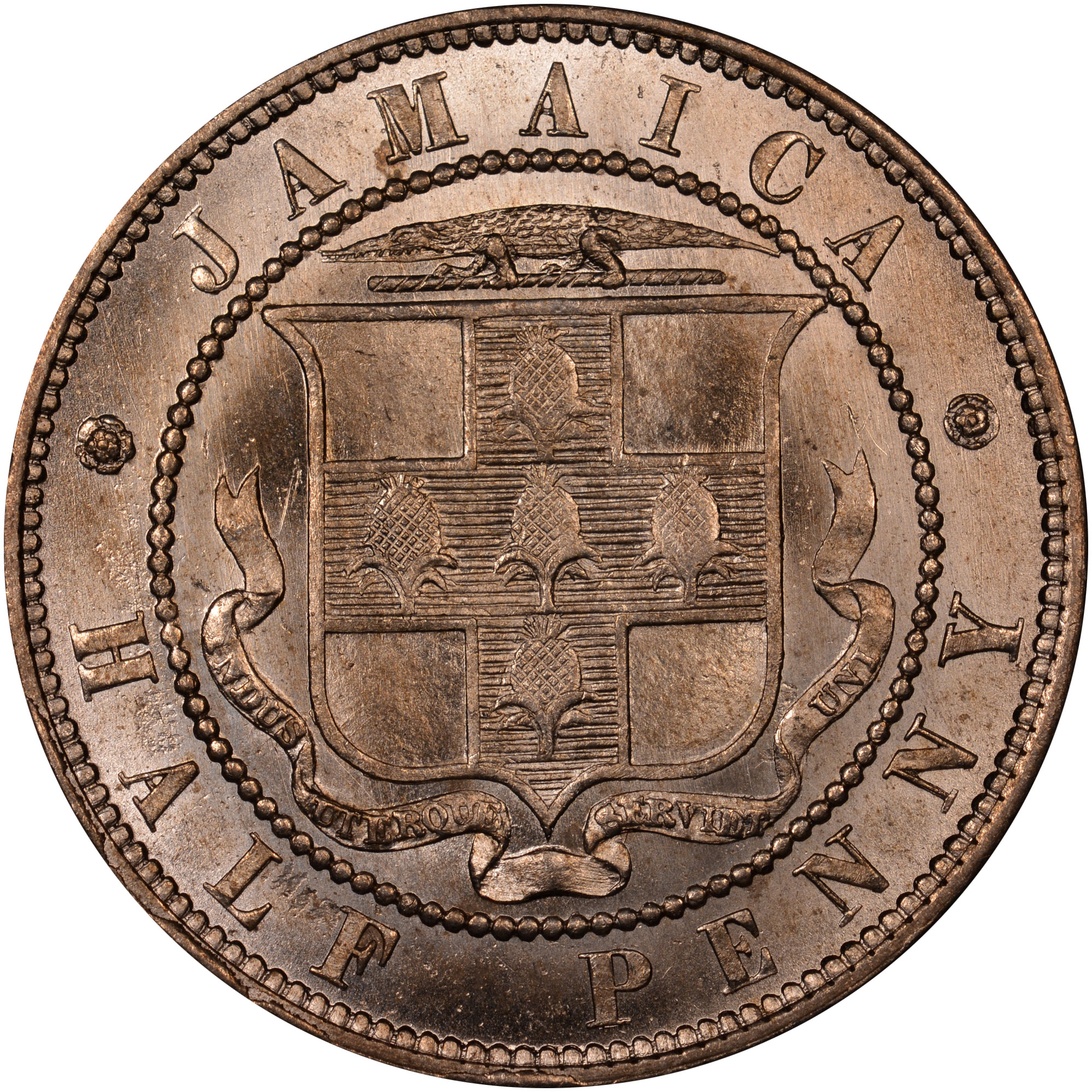 Jamaica 1/2 Penny KM 16 Prices & Values | NGC