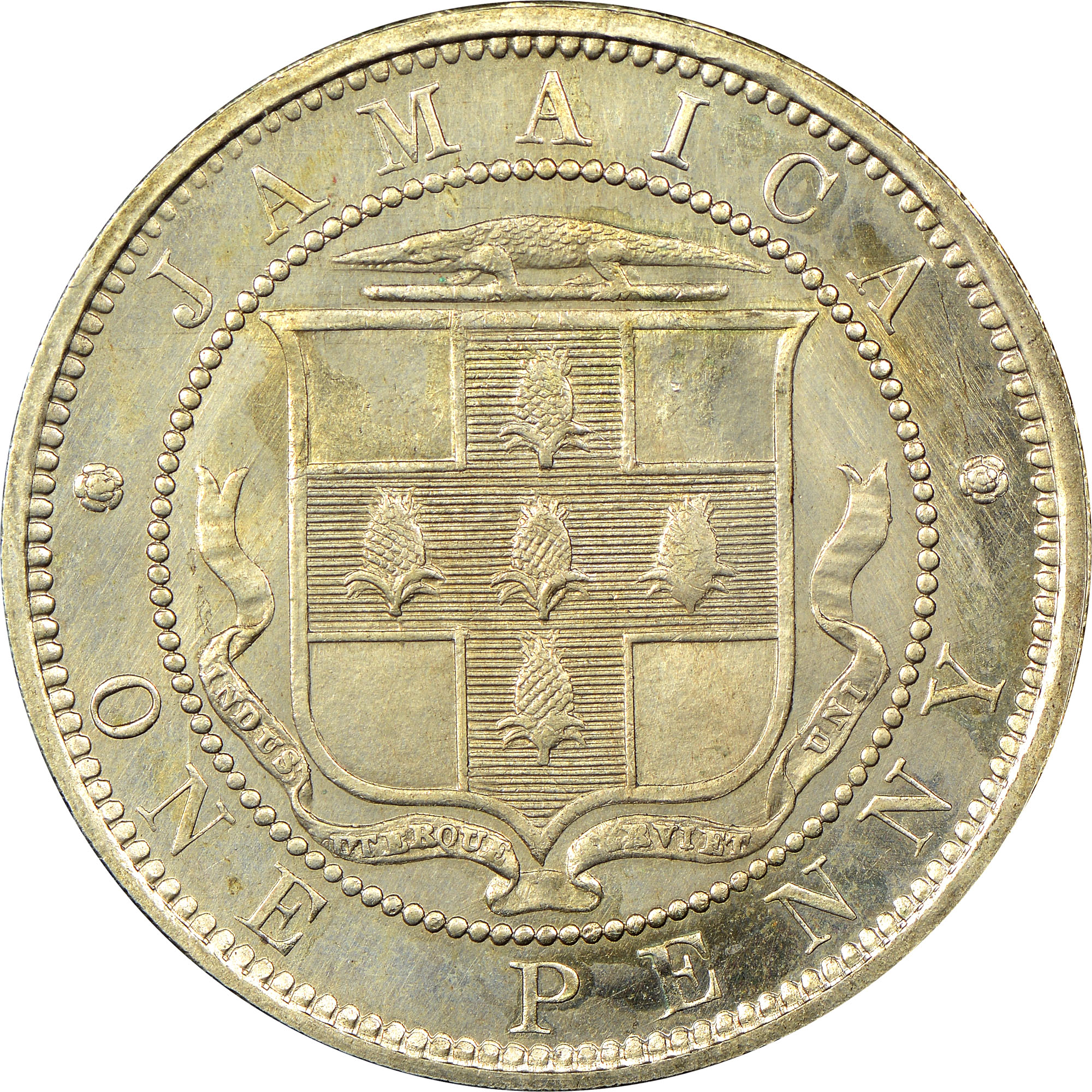 Jamaica Penny KM 17 Prices & Values | NGC