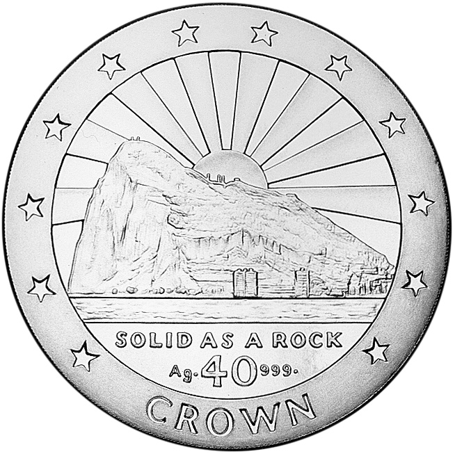Gibraltar 40 Crown KM 333 Prices & Values | NGC