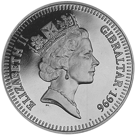 Gibraltar 5 Pounds KM 354 Prices & Values | NGC